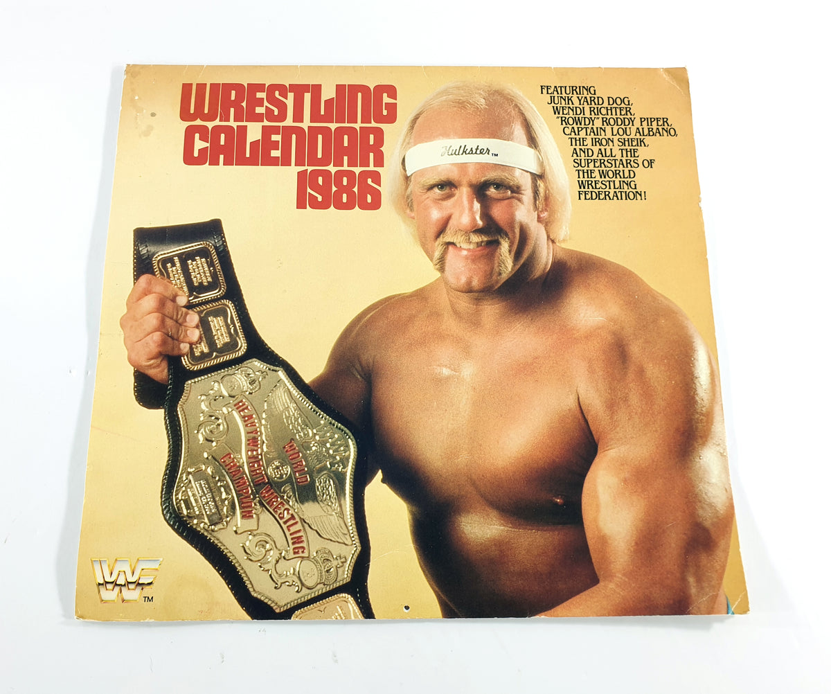 1986 Titan Sports WWF Calendar – AsfaNation - אספניישן