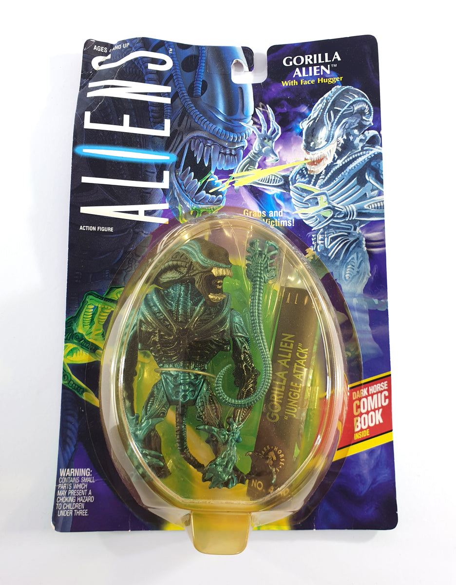 1992 Kenner Aliens 5" Gorilla Alien Action Figure with Face Hugger ...
