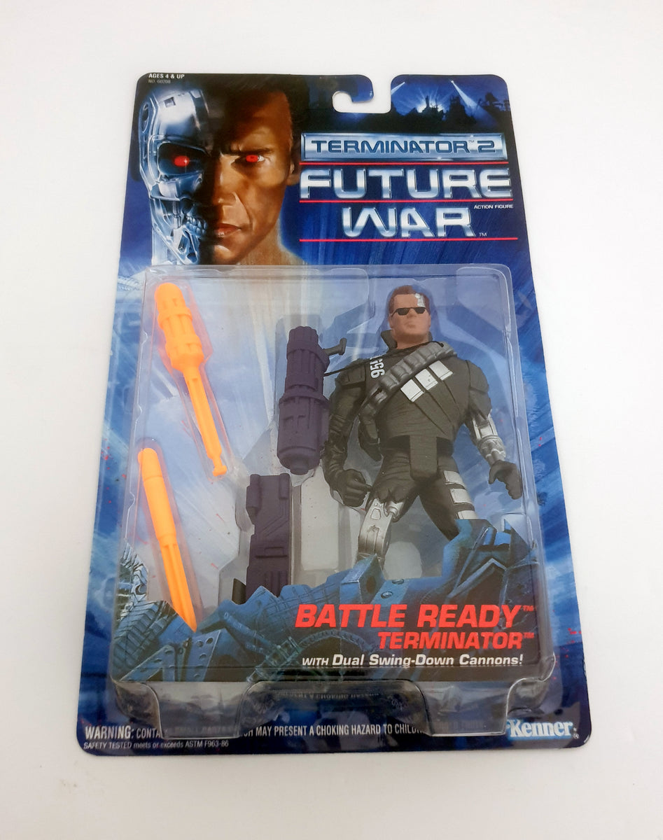 1992 Kenner Terminator 2 Future War 5.5" Battle Ready Terminator Actio ...