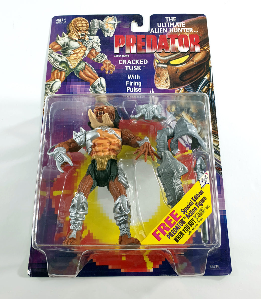 1993 Kenner Predator 5" Cracked Tusk Predator Action Figure ...