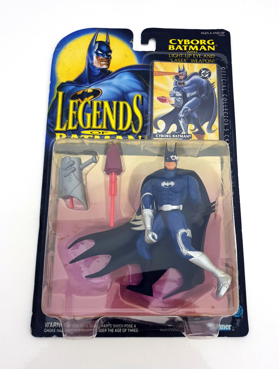1994 Kenner DC Legends of Batman 5" Cyborg Batman Action Figure ...