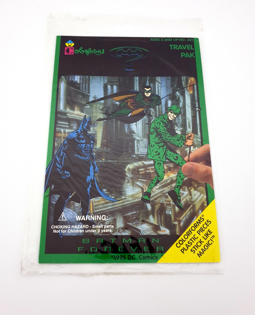 1995 Colorforms DC Batman Forever Travel Pak Kit – AsfaNation - אספניישן