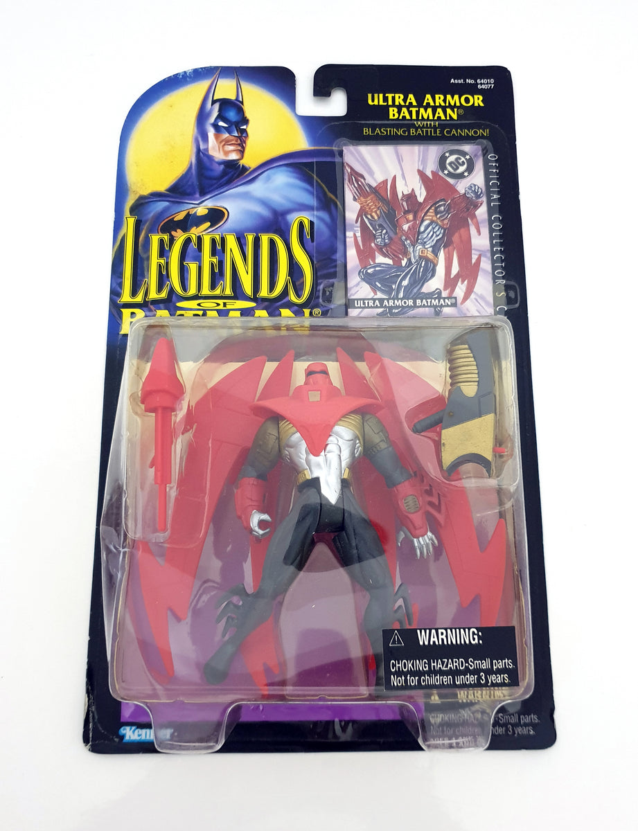 1995 Kenner DC Legends of Batman 5" Ultra Armor Batman Action Figure ...