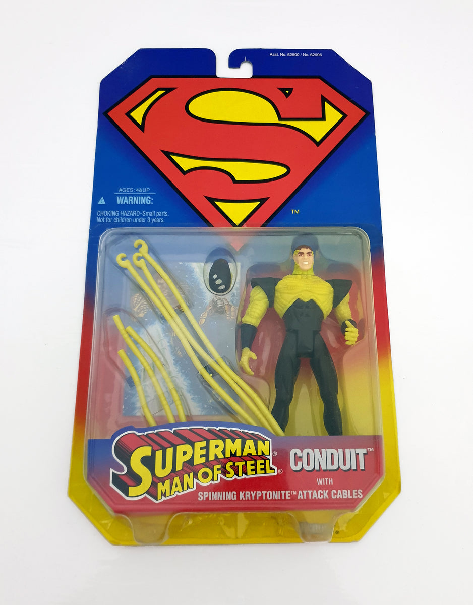 1995 Kenner DC Superman Man of Steel 5" Conduit Action Figure ...