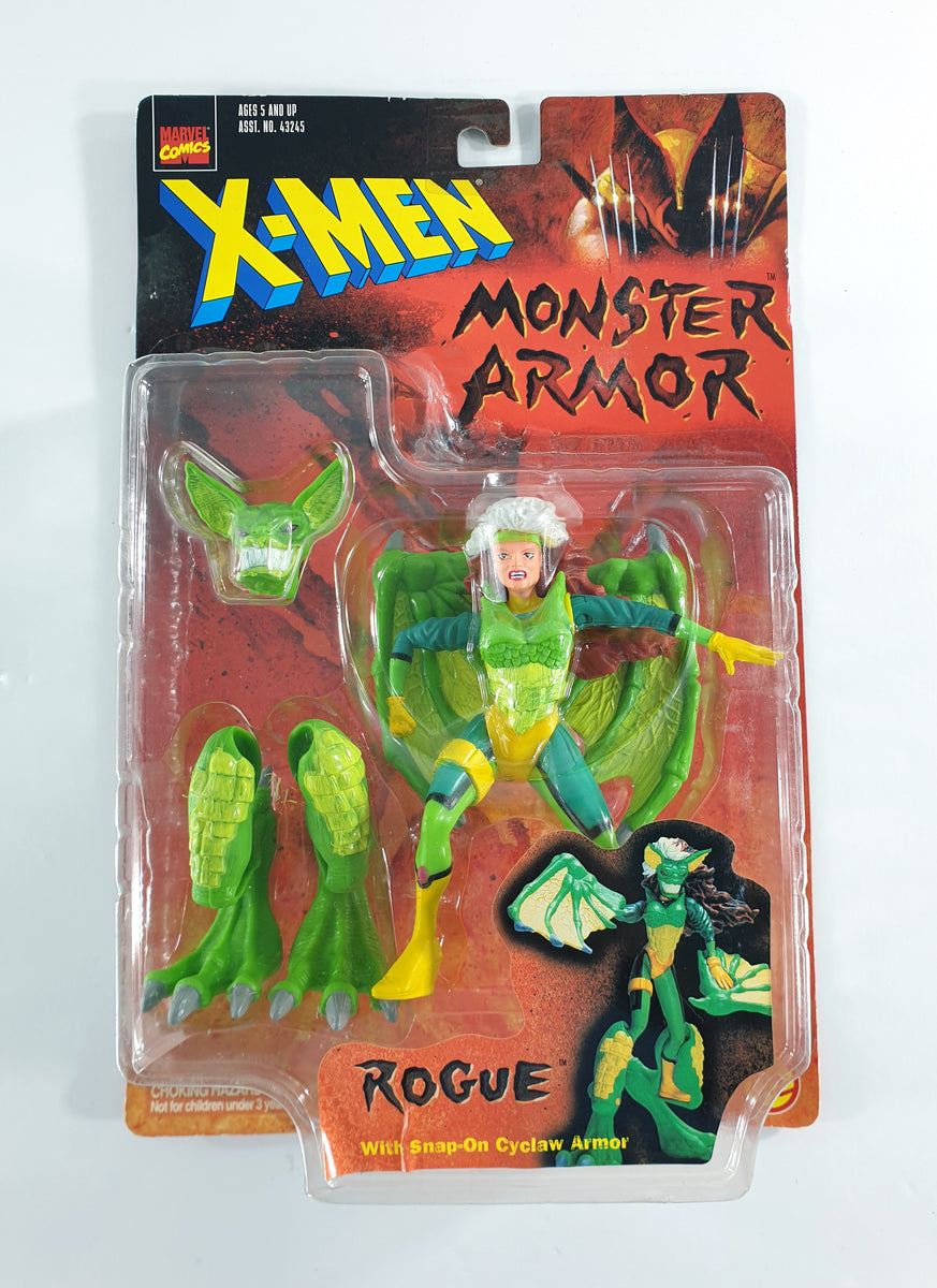 1997 Toy Biz Marvel X-Men Monster Armor 5" Rogue Action Figure ...