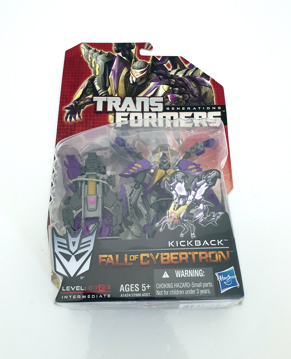 2012 Hasbro Transformers Generations Fall of Cybertron 5" Kickback Act ...