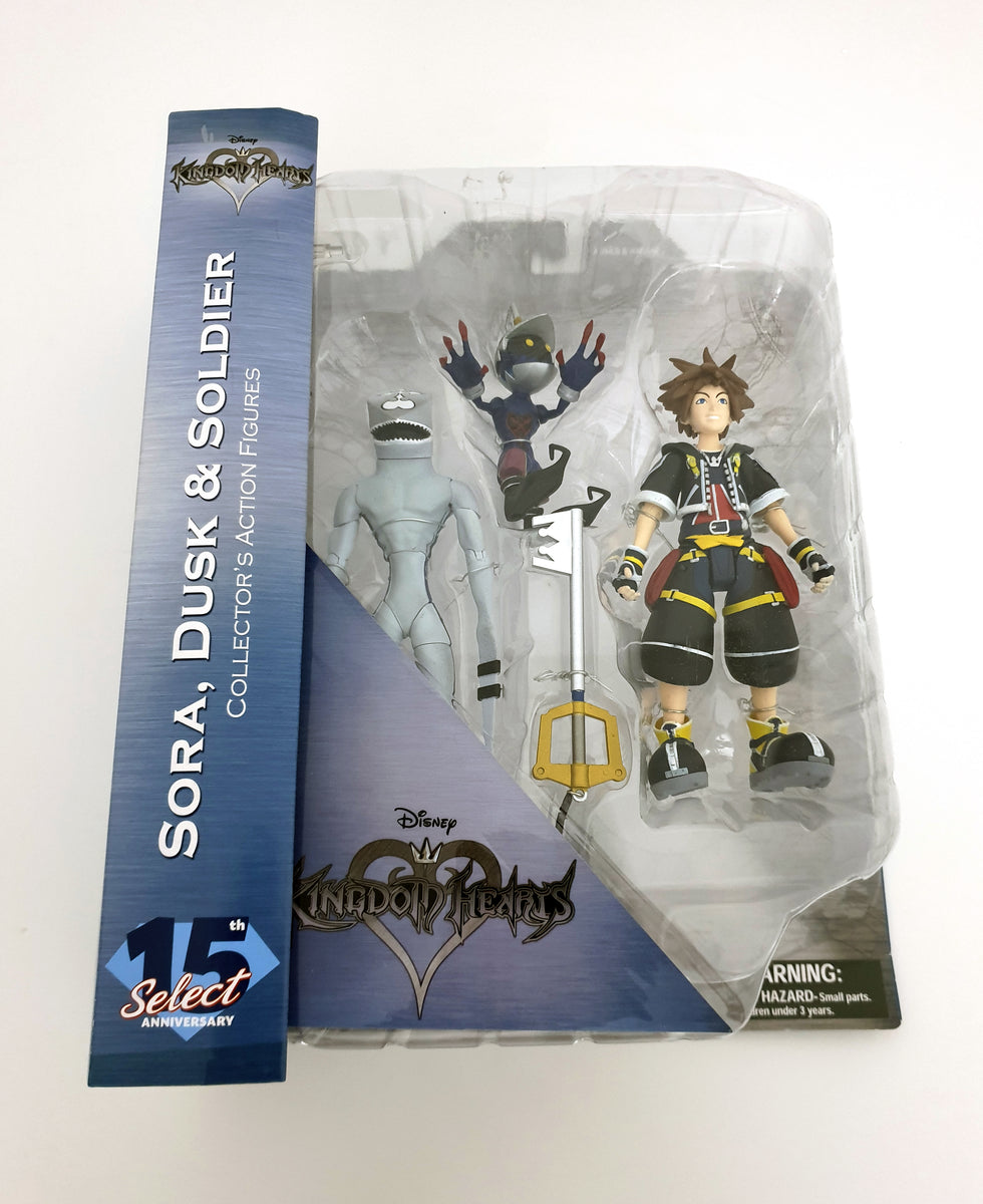 2017 Diamond Select Toys Disney Kingdom Hearts 3" Soldier 6" Sora & 7 ...