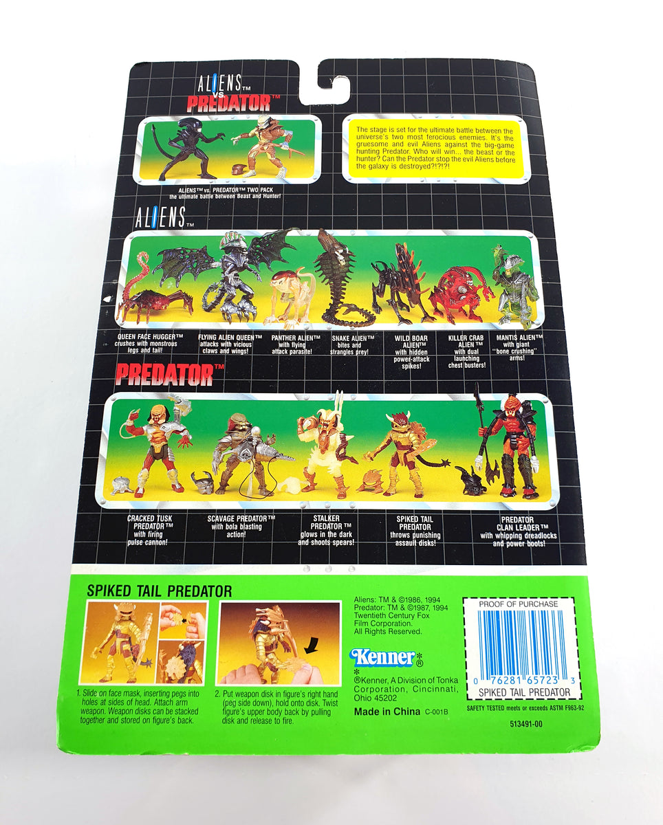 1994 Kenner Predator 5" Spiked Tail Predator Action Figure – AsfaNation ...