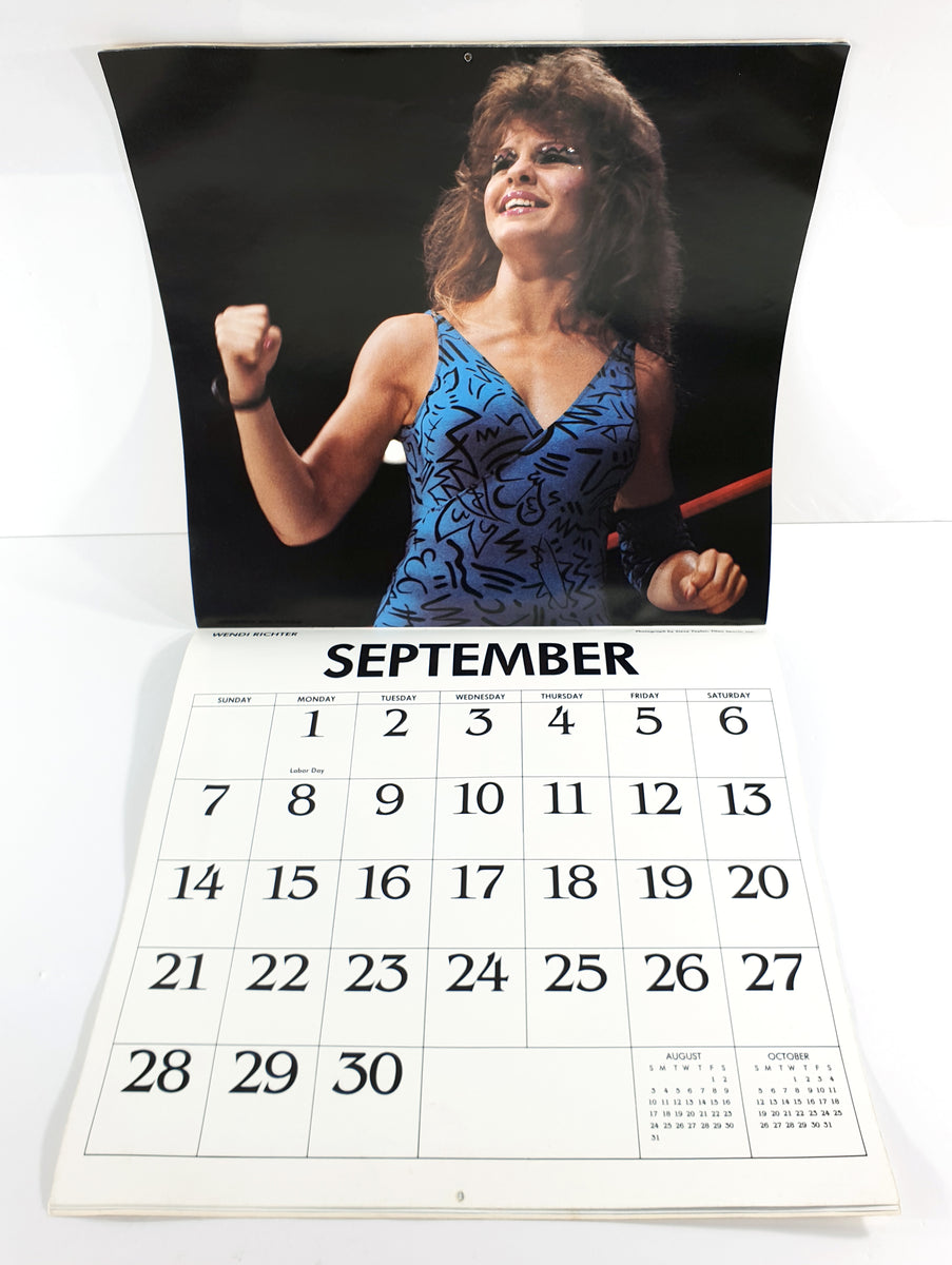 1986 Titan Sports WWF Calendar – AsfaNation - אספניישן