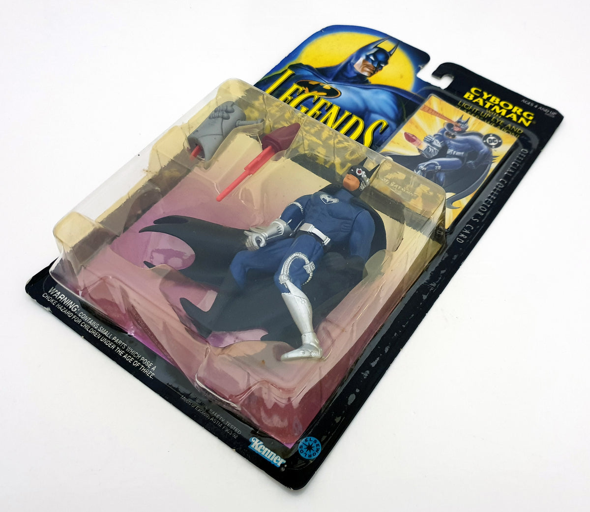 1994 Kenner DC Legends of Batman 5" Cyborg Batman Action Figure ...