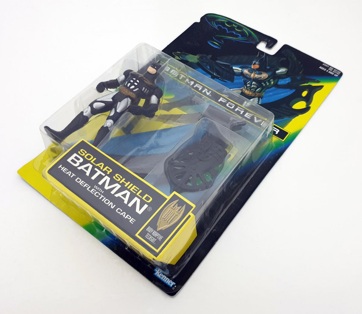 1996 Kenner DC Batman Forever 5" Solar Shield Batman Action Figure ...