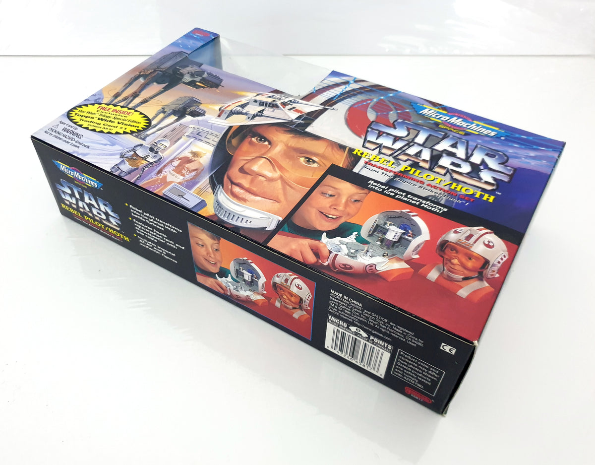 1996 Galoob Micro Machines Star Wars Rebel Pilot / Hoth Playset ...