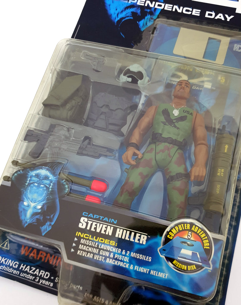 1996 Trendmasters Independence Day 5" Captain Steven Hiller Action Fig ...