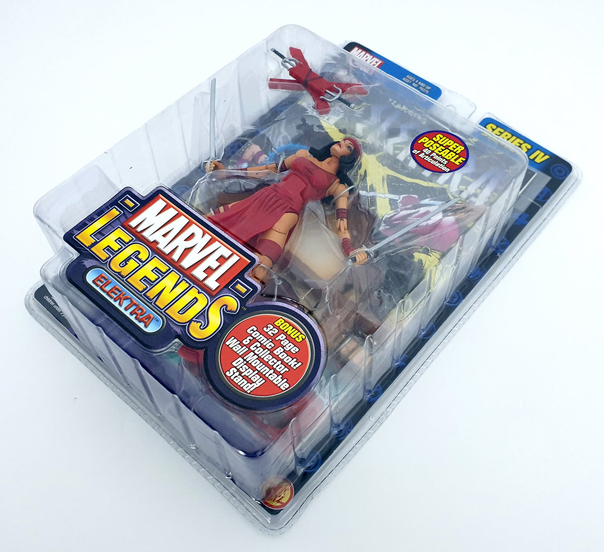 2003 Toy Biz Marvel Legends 6" Elektra Action Figure – AsfaNation ...
