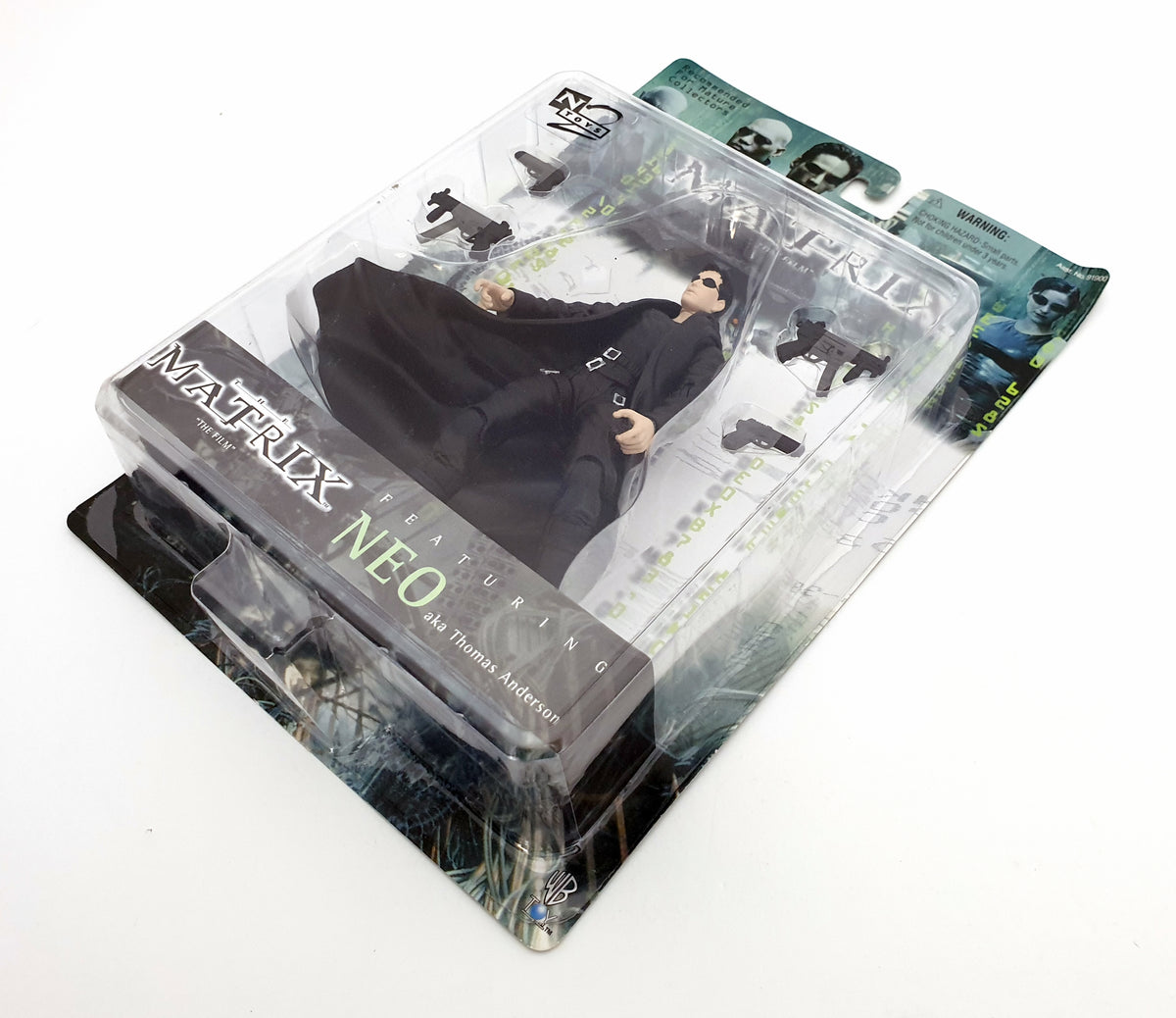 1999 N2 Toys The Matrix 6" Neo aka Mr. Thomas Anderson Action Figure ...