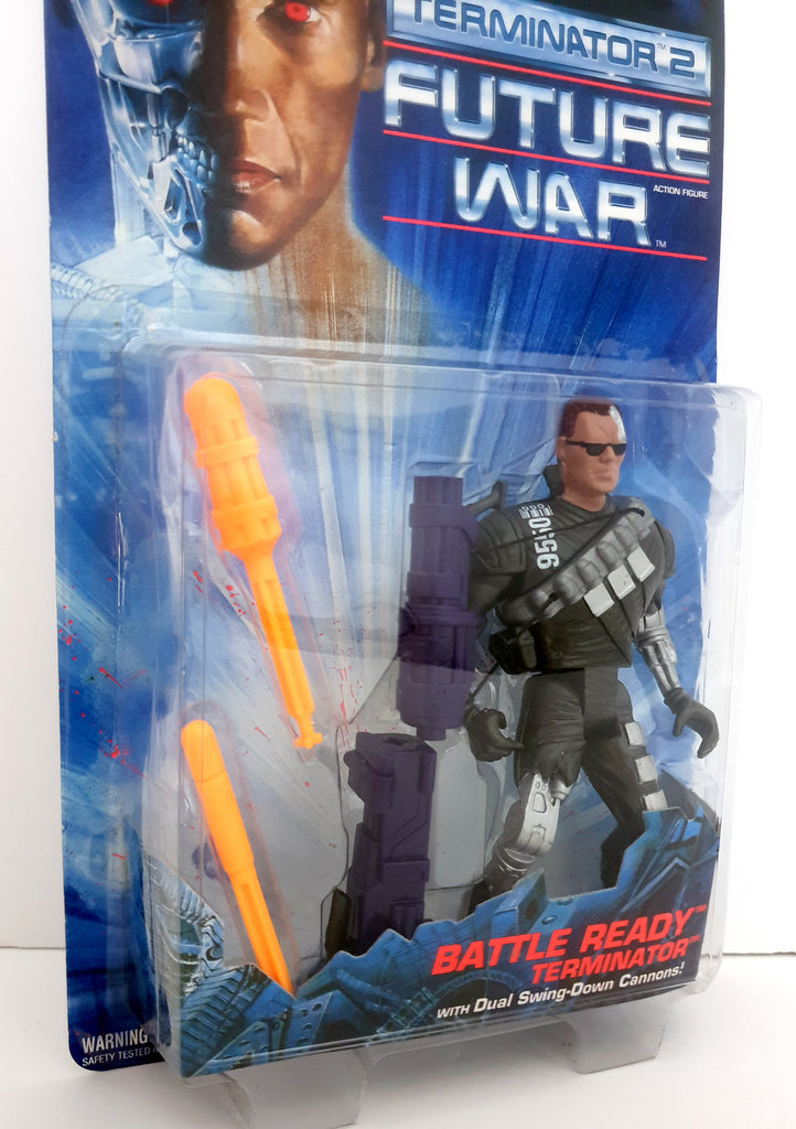 1992 Kenner Terminator 2 Future War 5.5" Battle Ready Terminator Actio ...