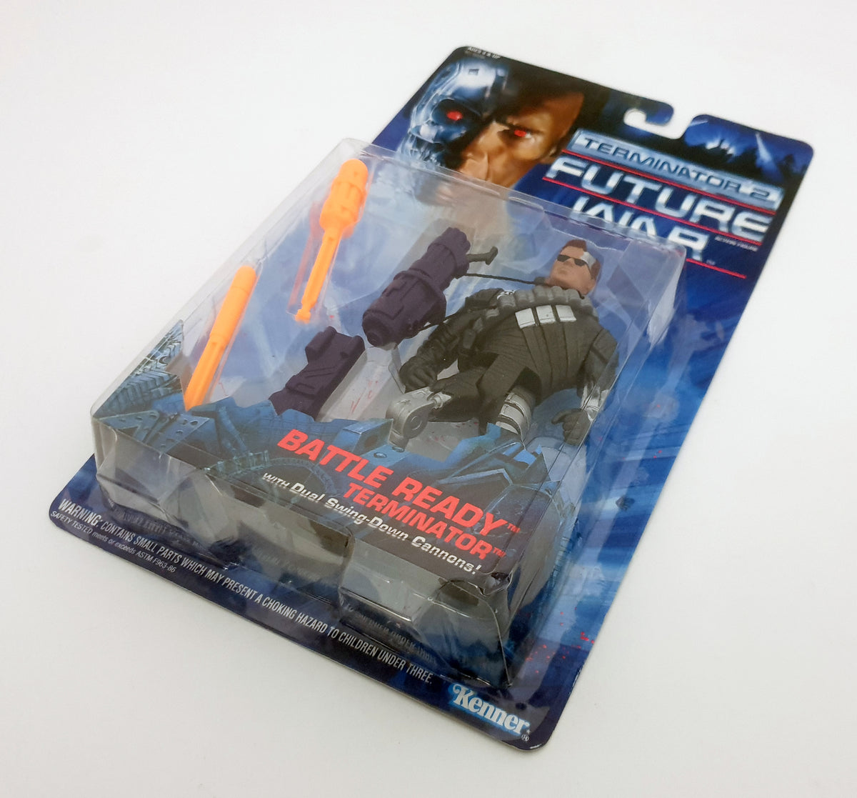 1992 Kenner Terminator 2 Future War 5.5" Battle Ready Terminator Actio ...
