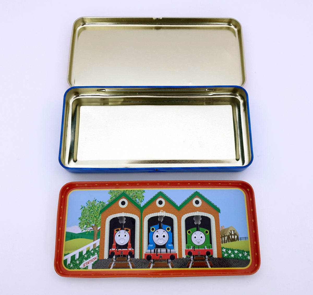 2001 Gullane Thomas & Friends 7.5" Tin Pencil Case – AsfaNation - אספניישן