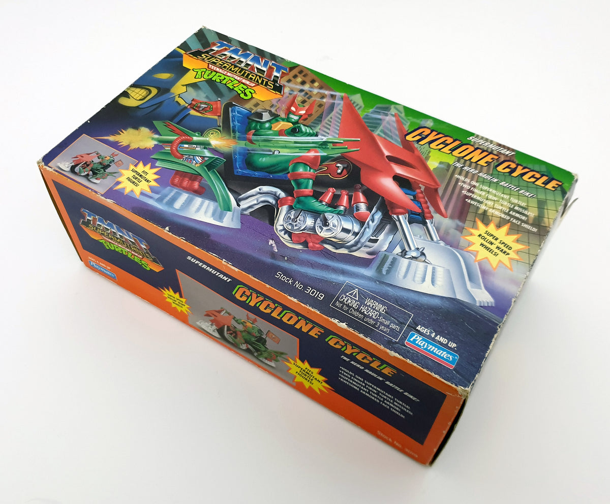 1994 Playmates TMNT SuperMutants 7" SuperMutant Cyclone Cycle Vehicle ...
