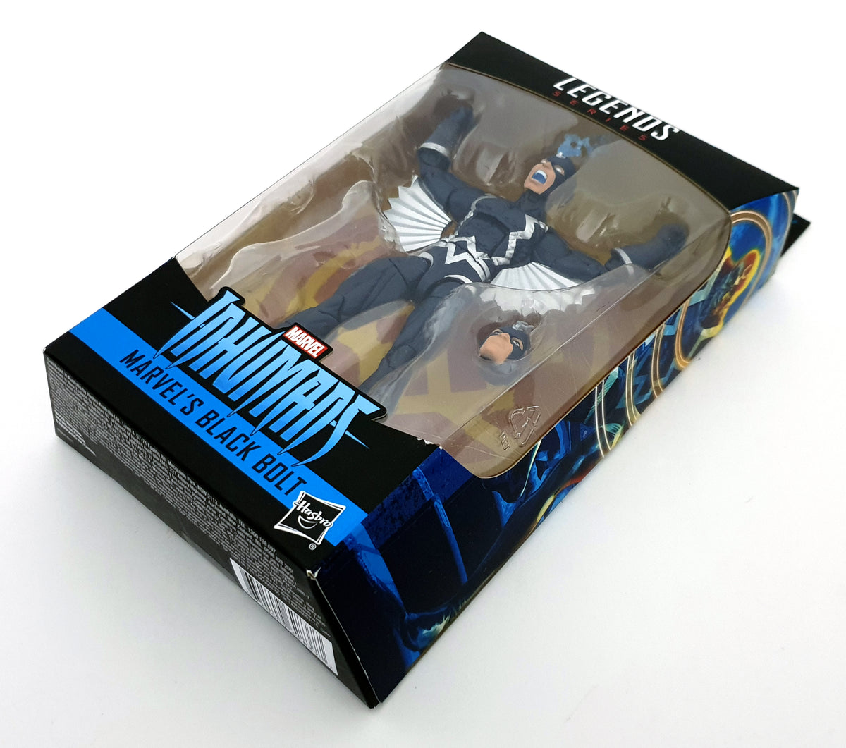 2017 Hasbro Marvel Legends Inhumans 6" Black Bolt Action Figure - NO O ...